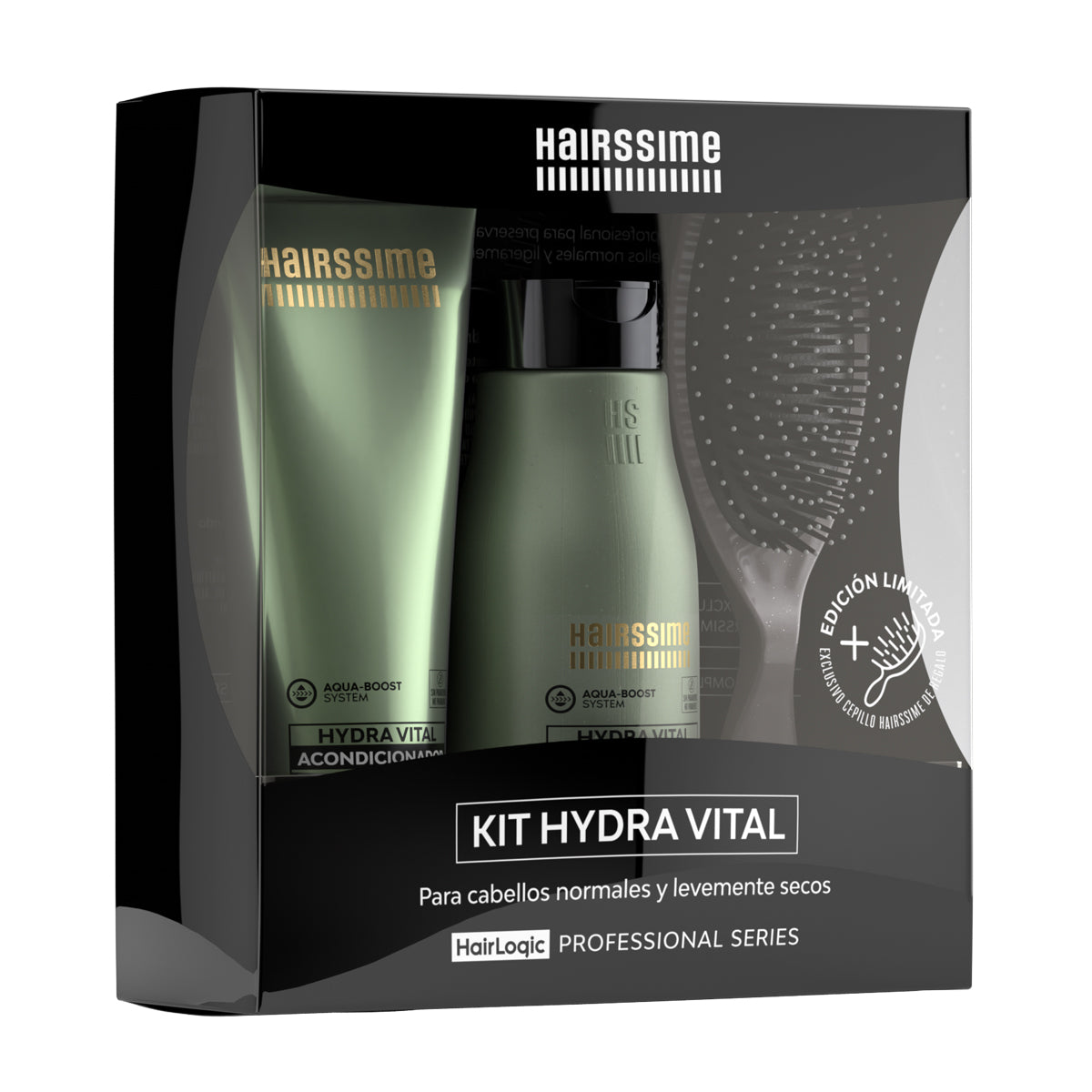 Kit Hydra Vital Shampoo y Acondicionador con cepillo– Hairssime Store